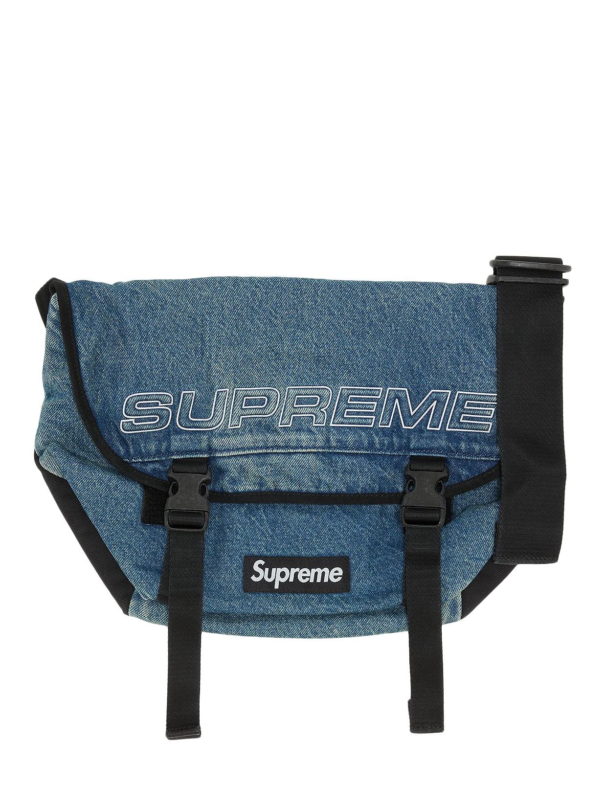 Supreme Denim Messenger Bag - Multicolor | Editorialist
