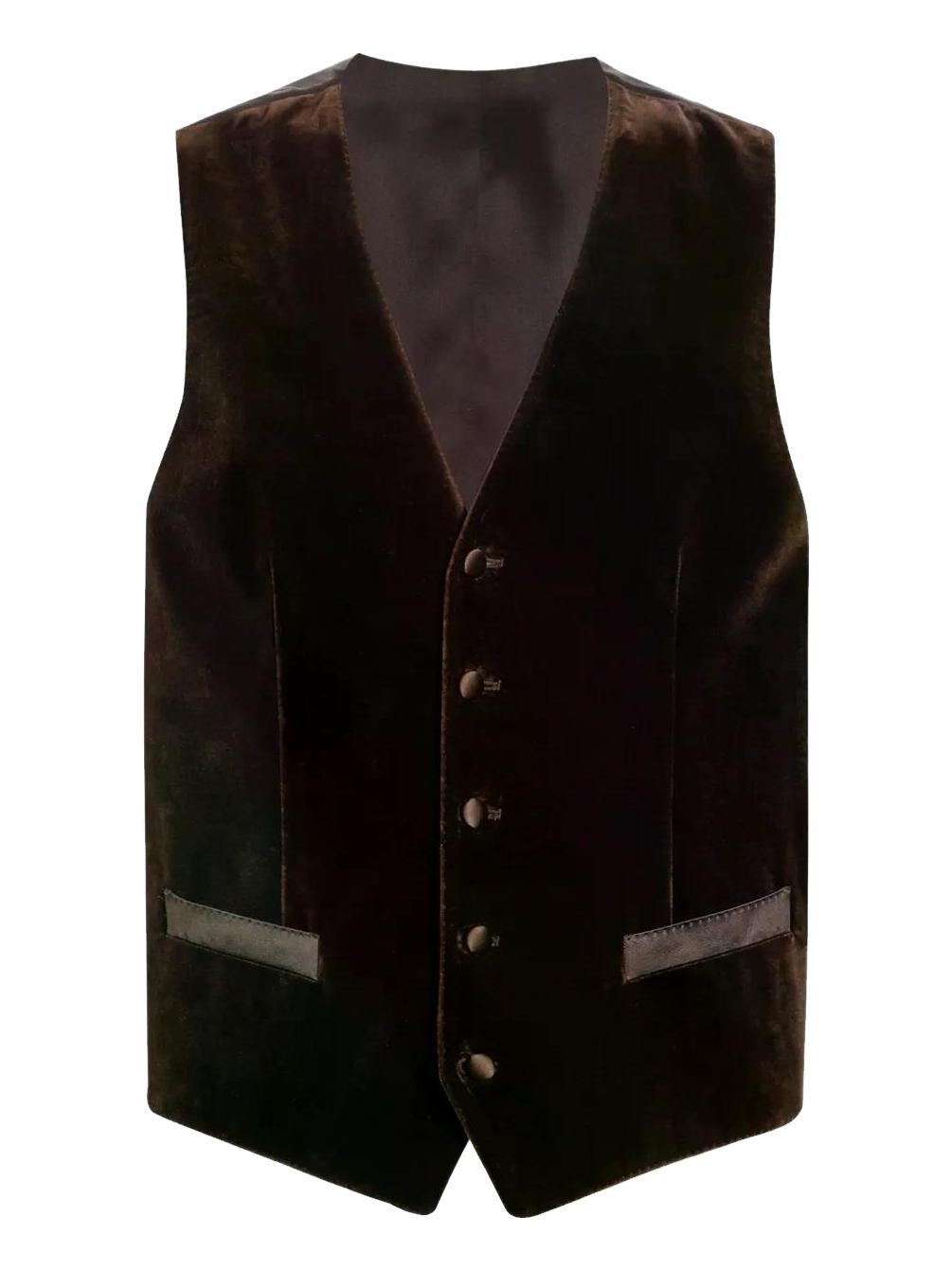 DOLCE & GABBANA Velvet Waistcoat