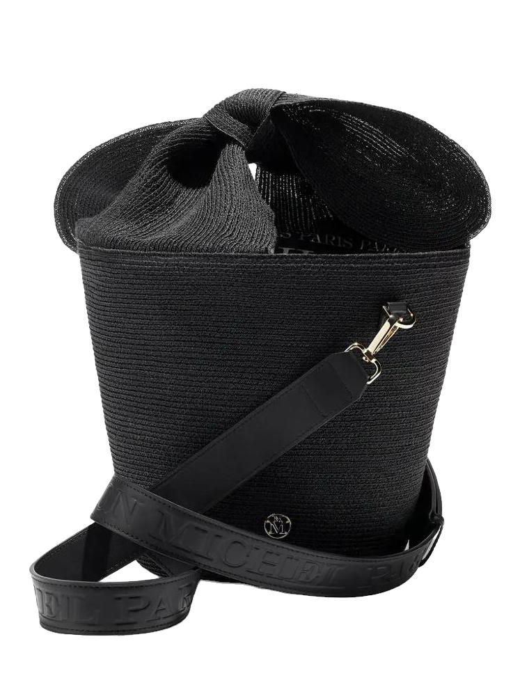 MAISON DE SABRE Leather Mini Saddle Bag