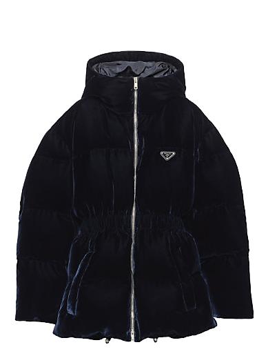 PRADA Velvet Down Jacket