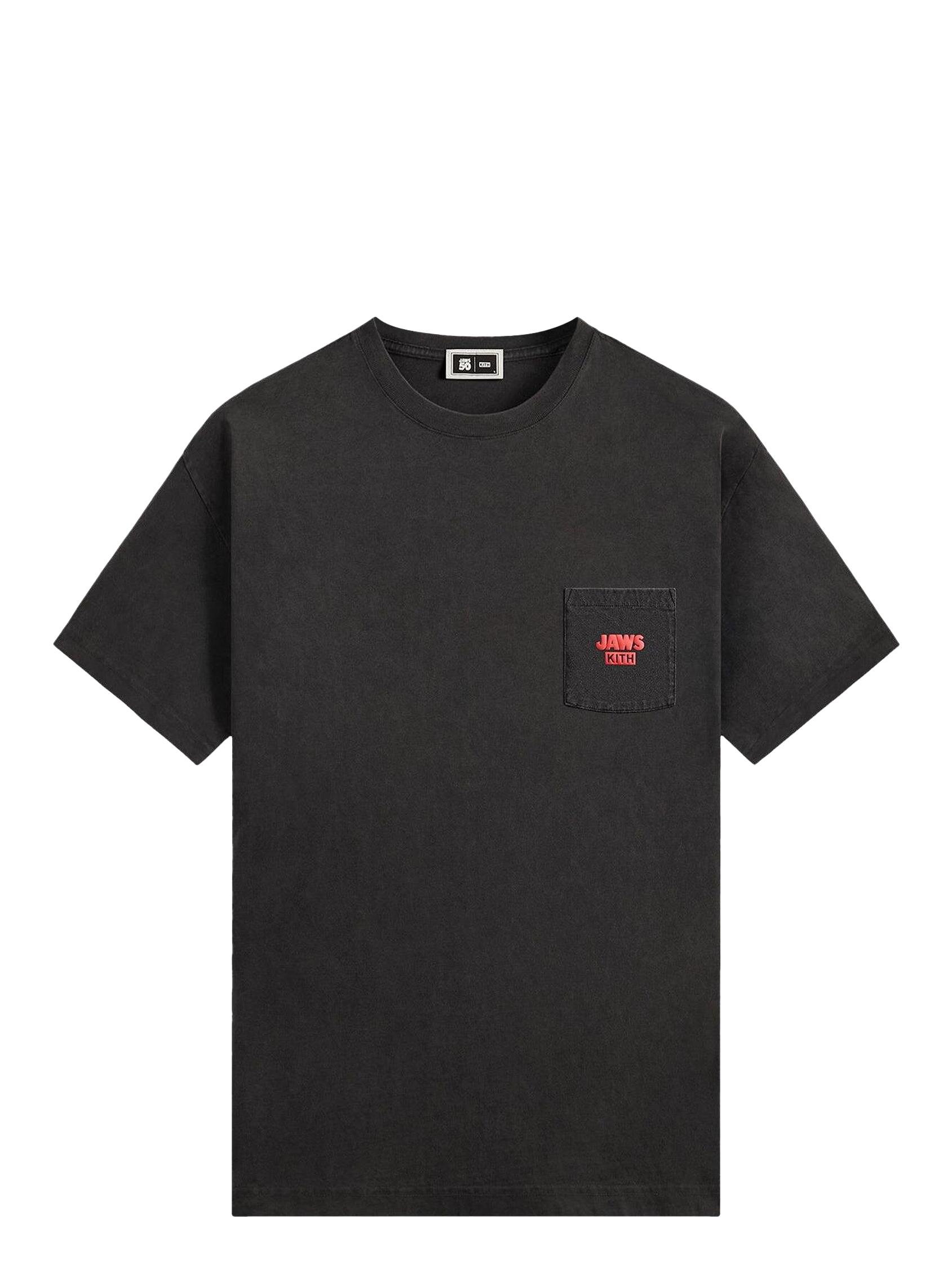 Kith For Jaws Japanese Poster Tee - Black | Editorialist