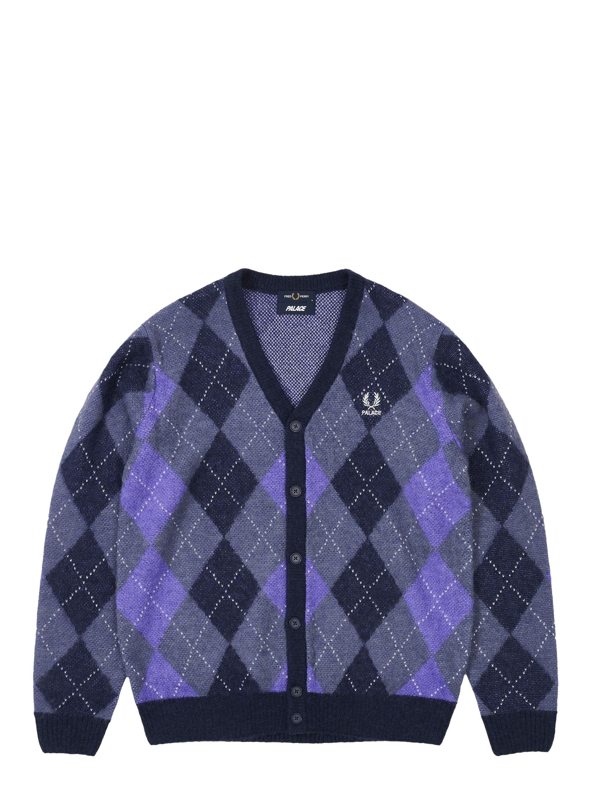 Charles Jeffrey Multicolor Fred Perry Edition Striped Intarsia
