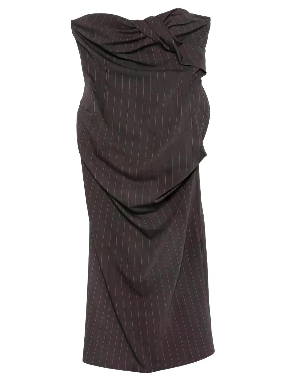 MAGDA BUTRYM Striped Mini Dress