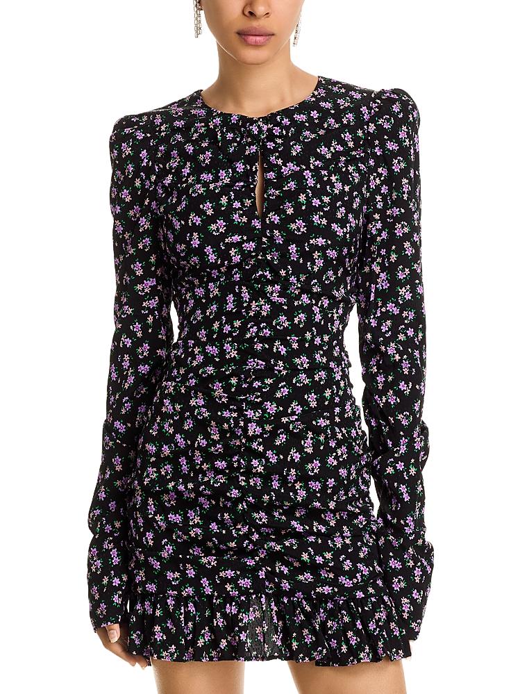 ESSENTIEL ANTWERP Imke Bow Detail Ruched Dress