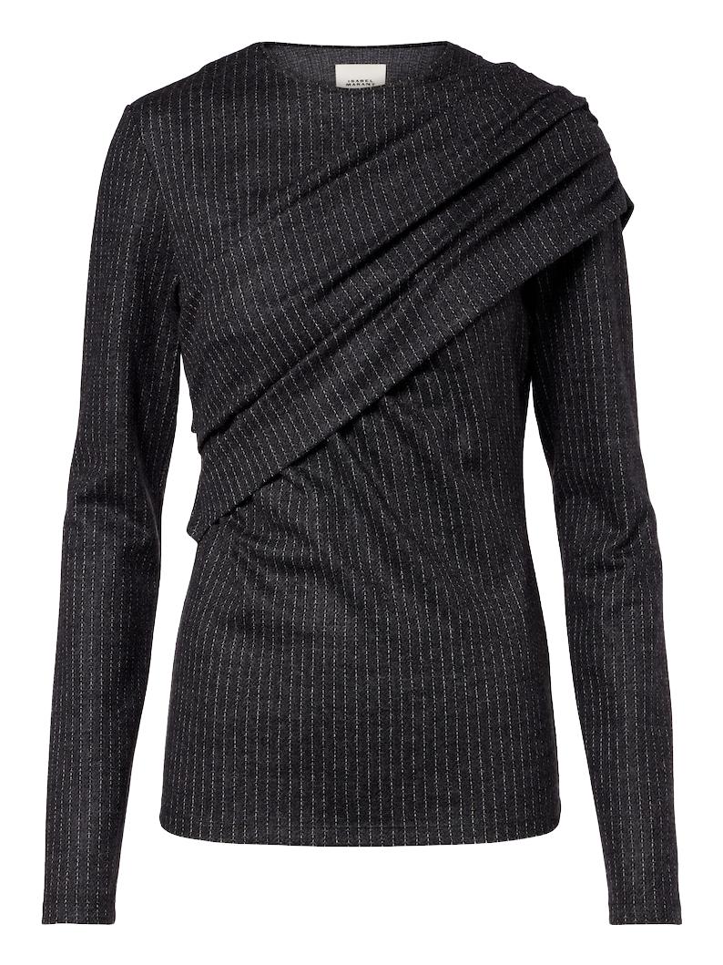 ISABEL MARANT ÉTOILE Asna Chalk Stripe Top