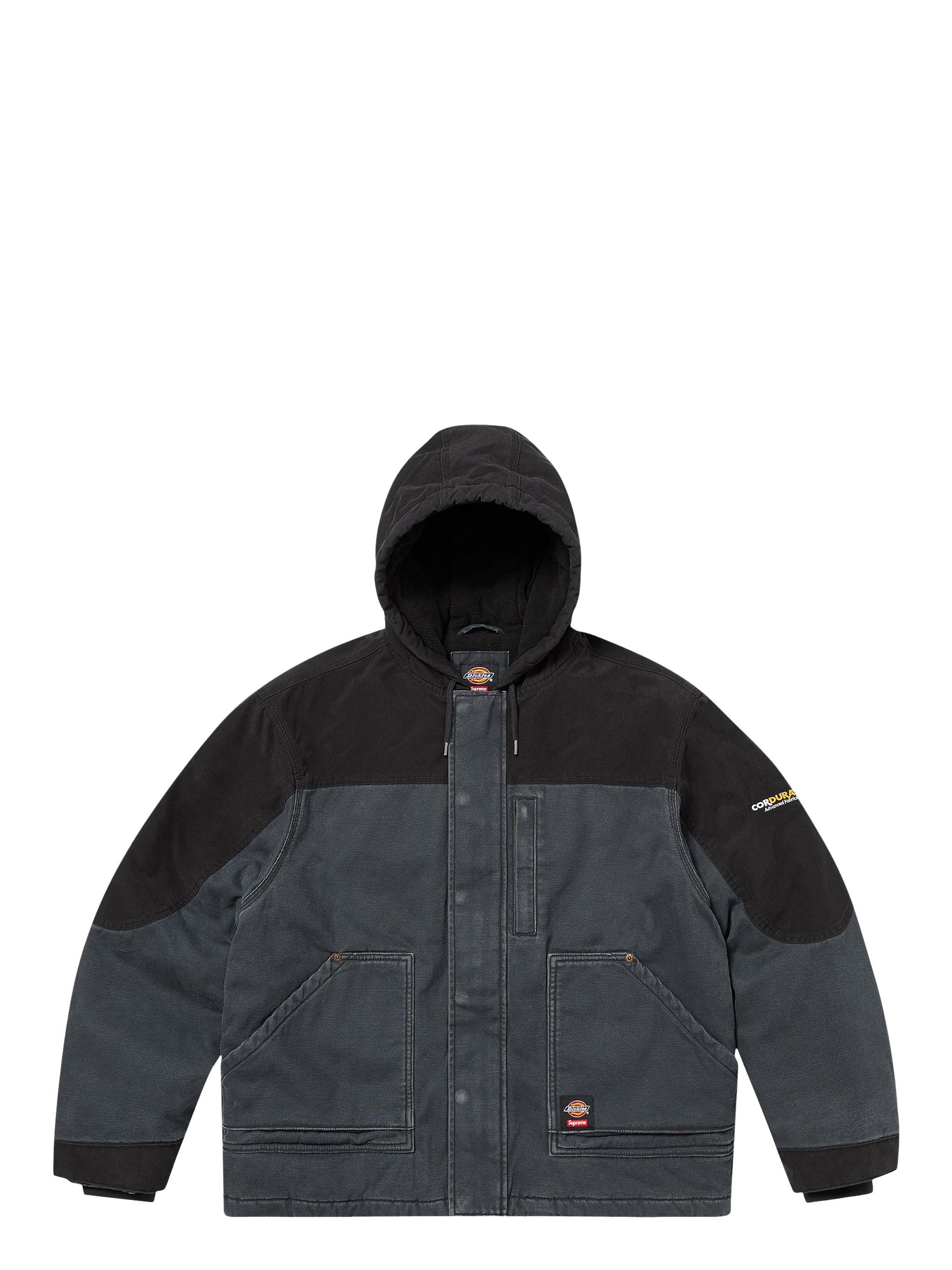 Supreme X Dickies Cordura Hooded Work Jacket - Black | Editorialist