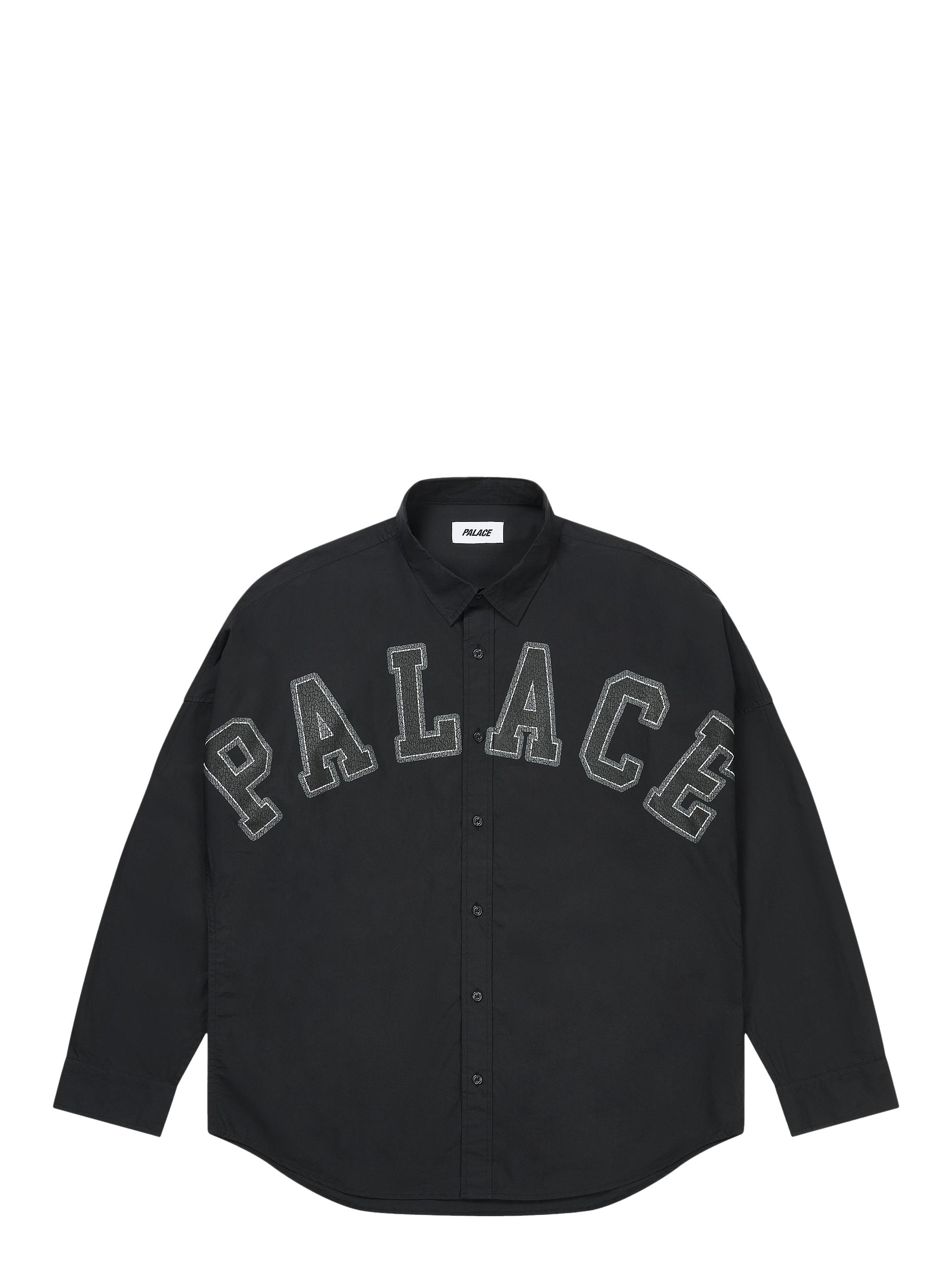Palace X Carhartt Wip Milford Shirt - Black | Editorialist Palace X Carhartt Wip Milford Shirt - Black | Editorialist