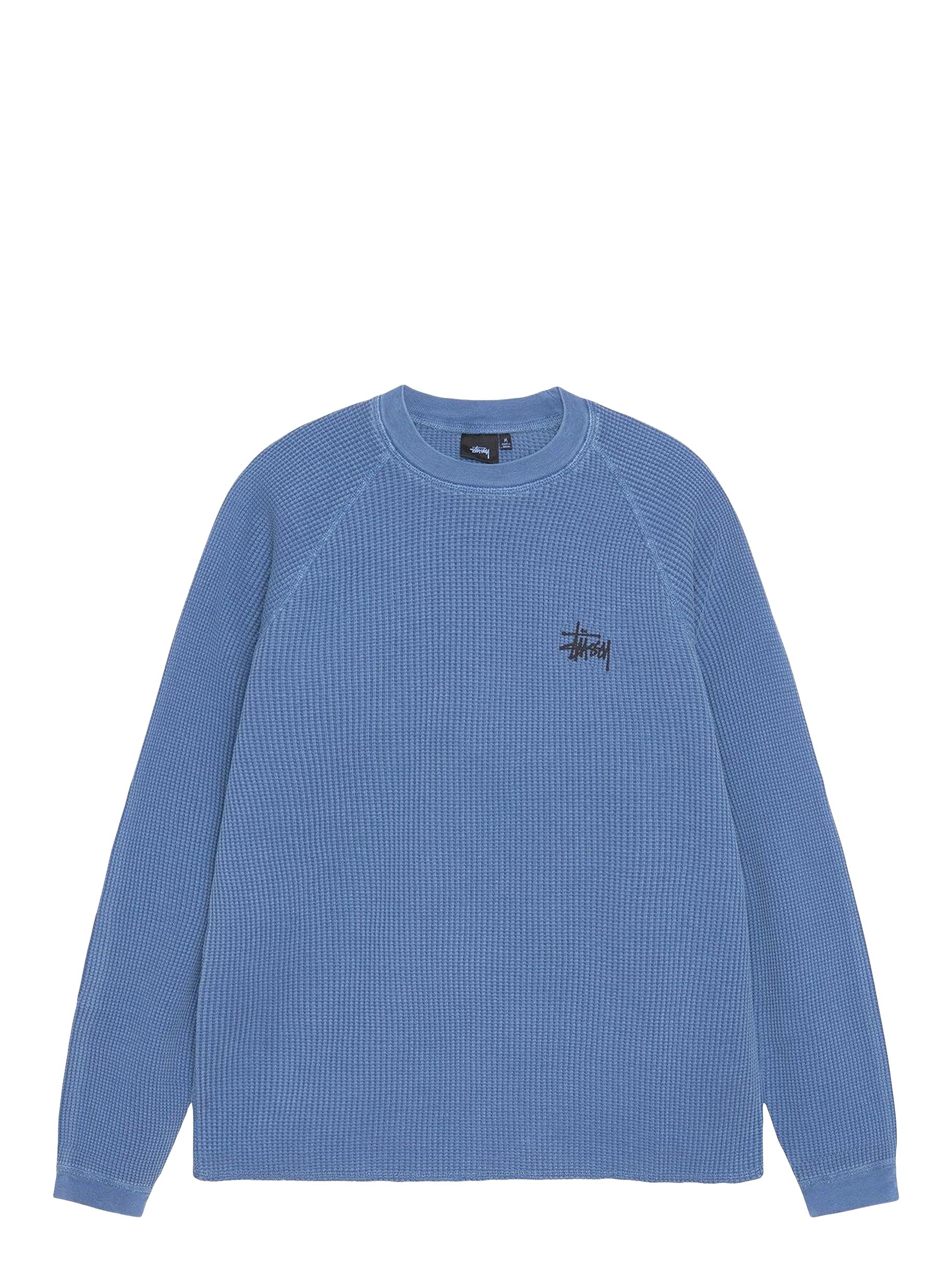StüSsy Basic Thermal - Blue | Editorialist
