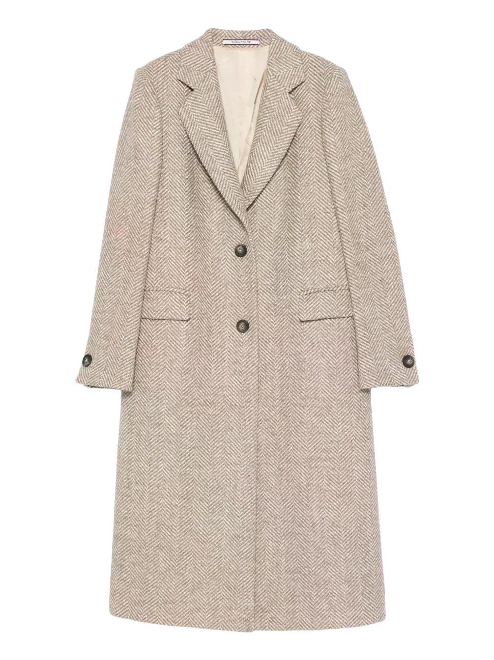 TAGLIATORE Herringbone Coat