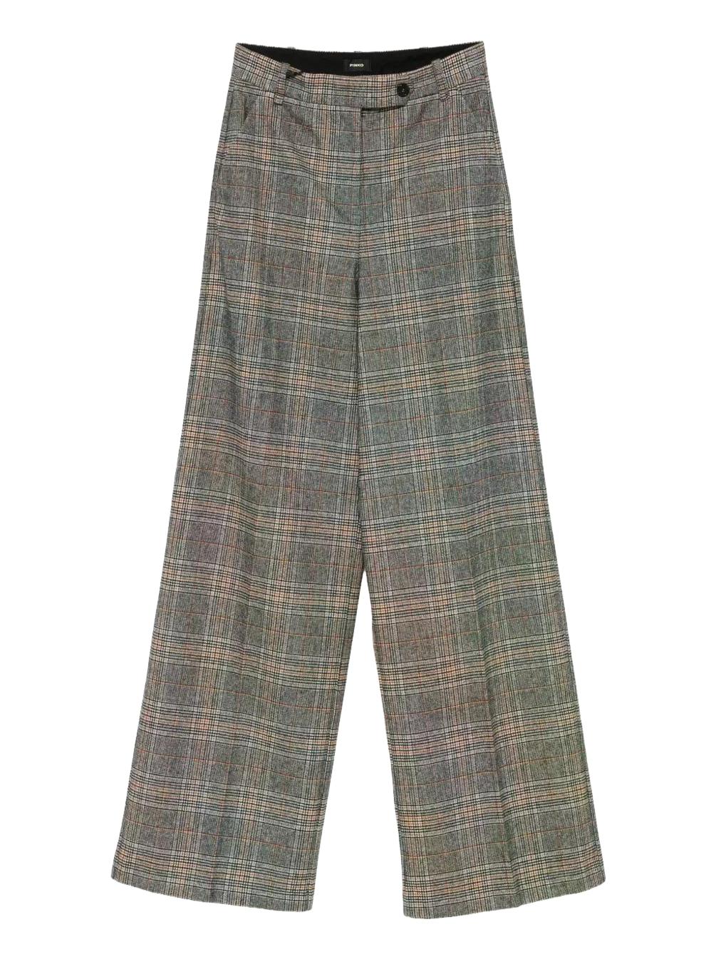 PINKO Plaid Trousers