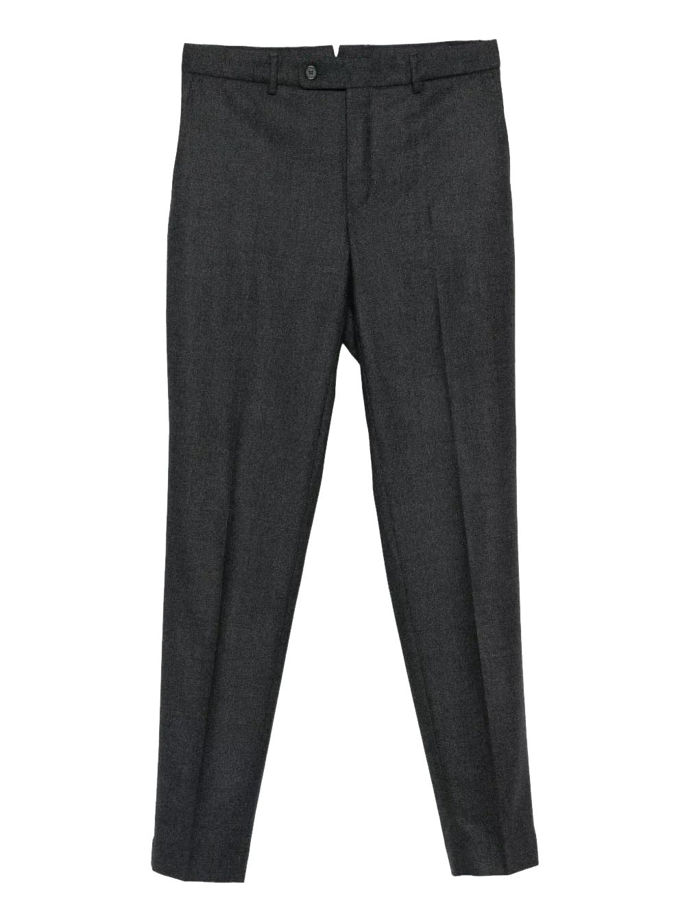 INCOTEX Pressed-Crease Trousers