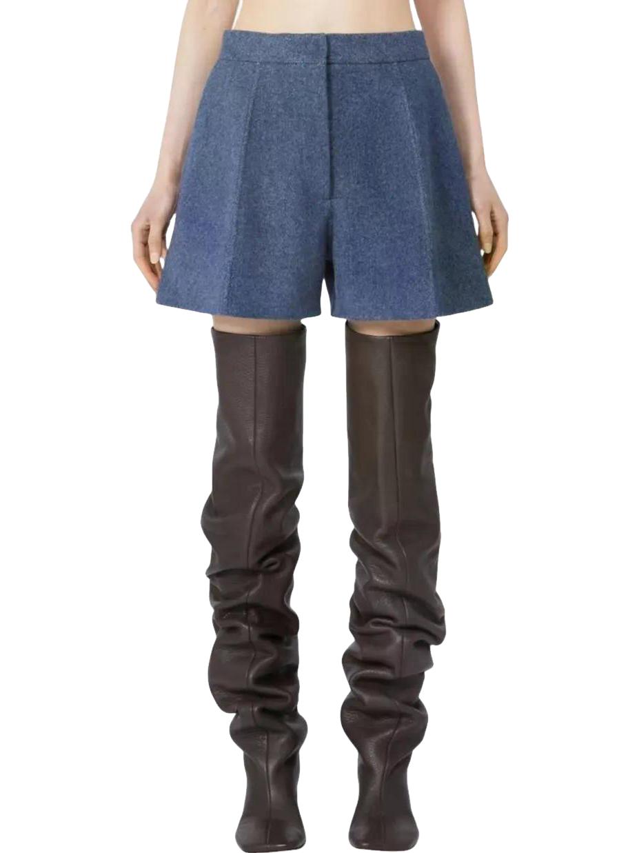 SPORTMAX Runway Wool Shorts