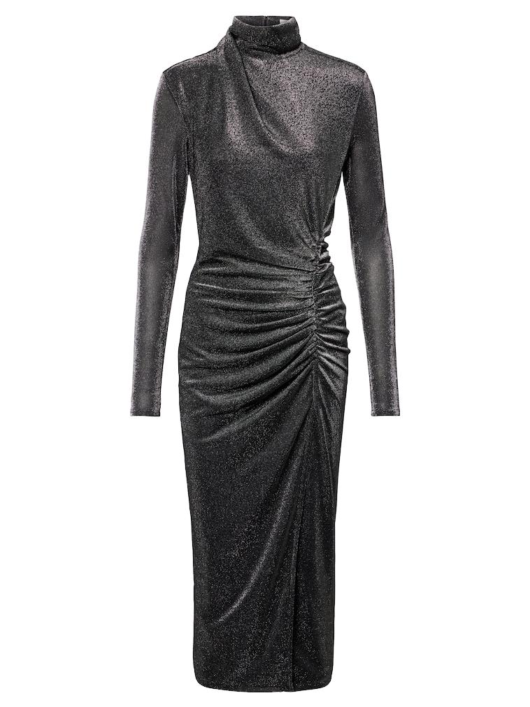 MARANT ETOILE Jenisa Draped Gathered Midi Dress