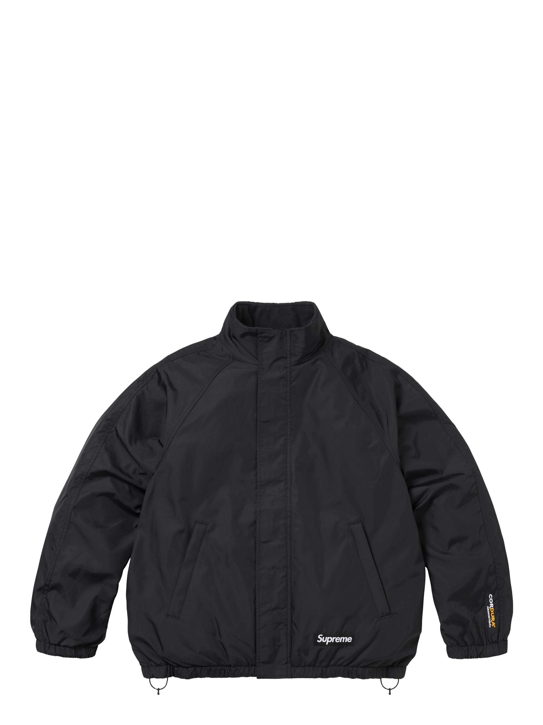 Supreme Polartec Reversible Track Jacket - Black | Editorialist