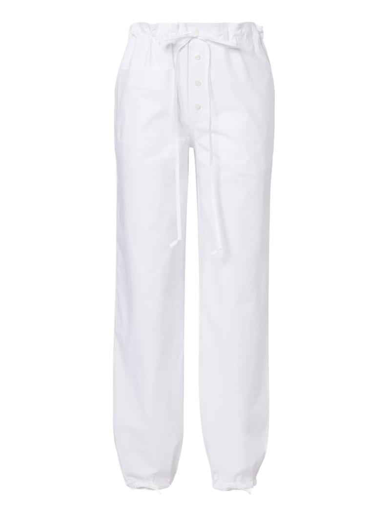 VICTORIA BECKHAM Victoria Beckham Cotton Poplin Tapered Pants