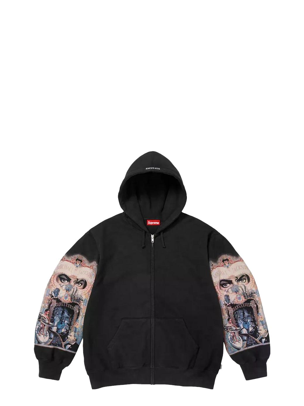 トップス supreme michael jackson hoodie Supreme FW25 Michael Jackson Dangerous Zip Up Hooded Sweatshirt