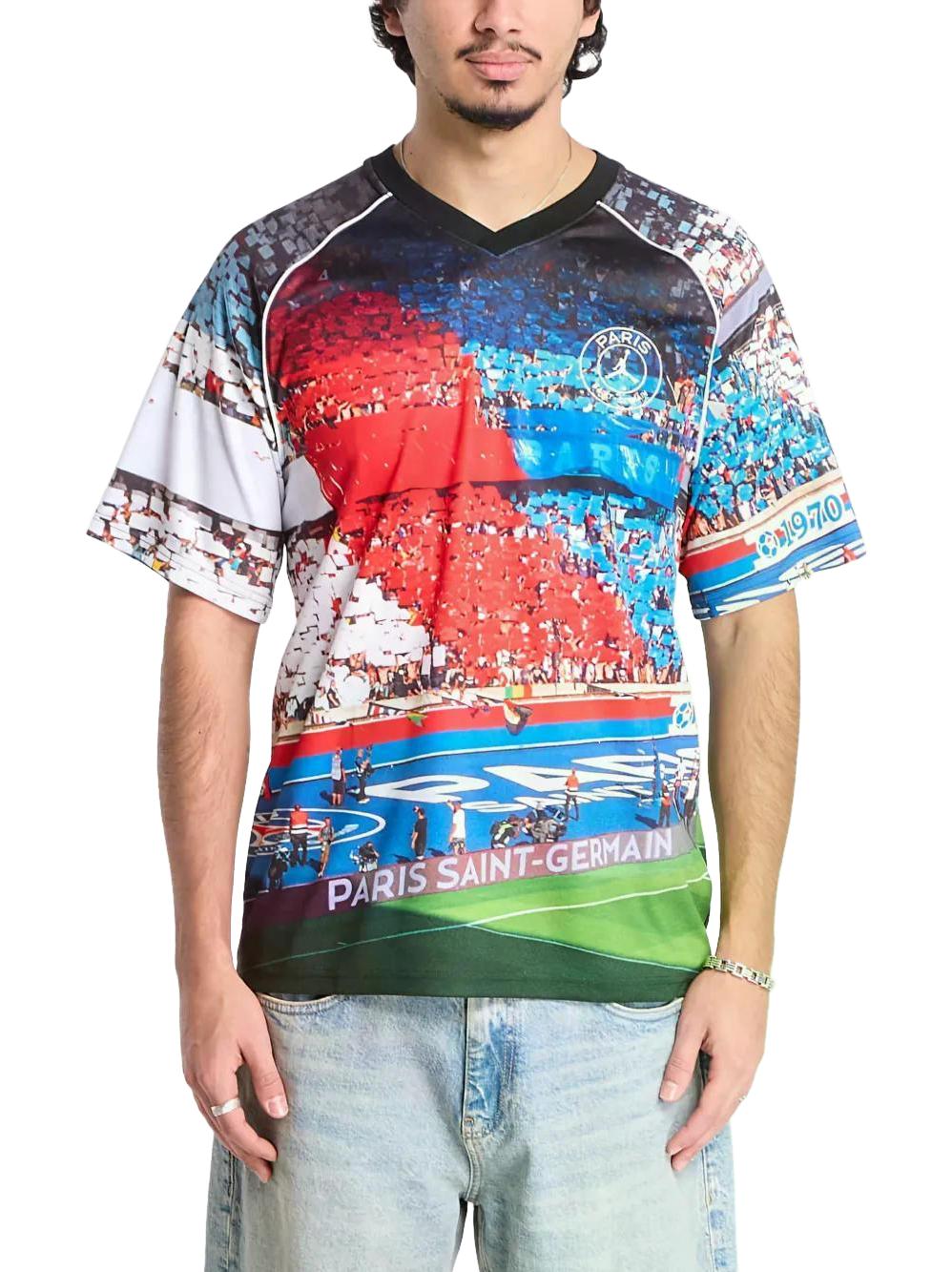 JORDAN JORDAN Paris Saint-Germain Cat Scratch Shorts