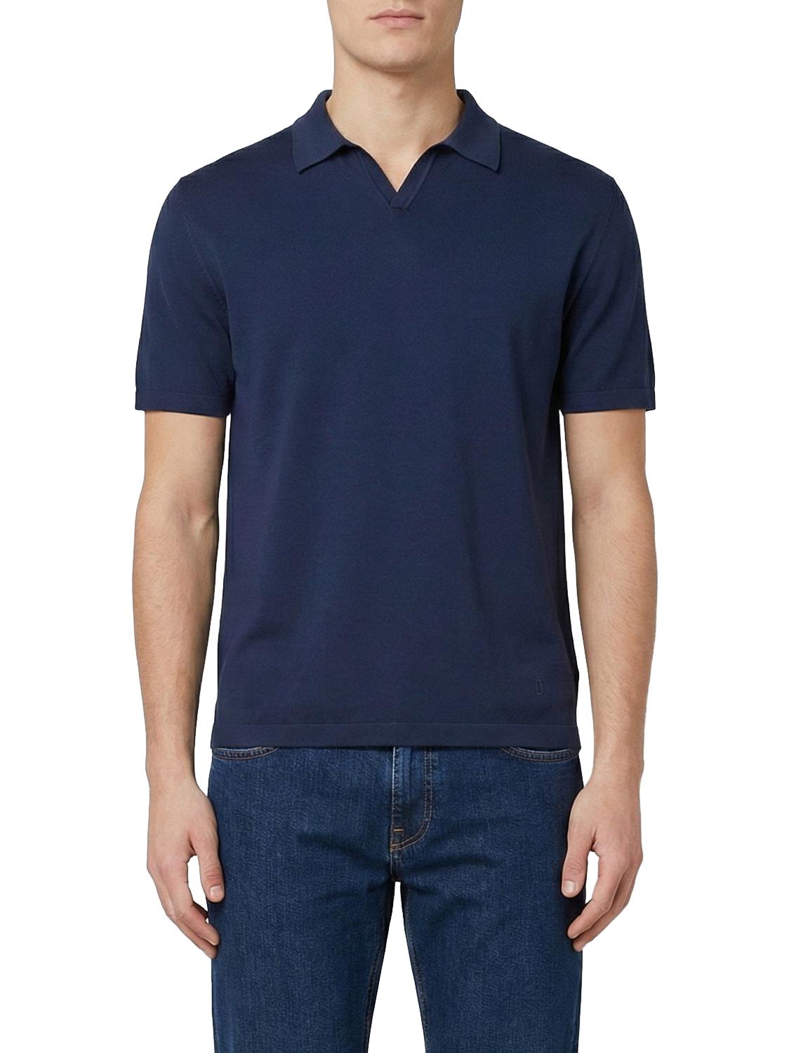 DONDUP cotton knit polo shirt