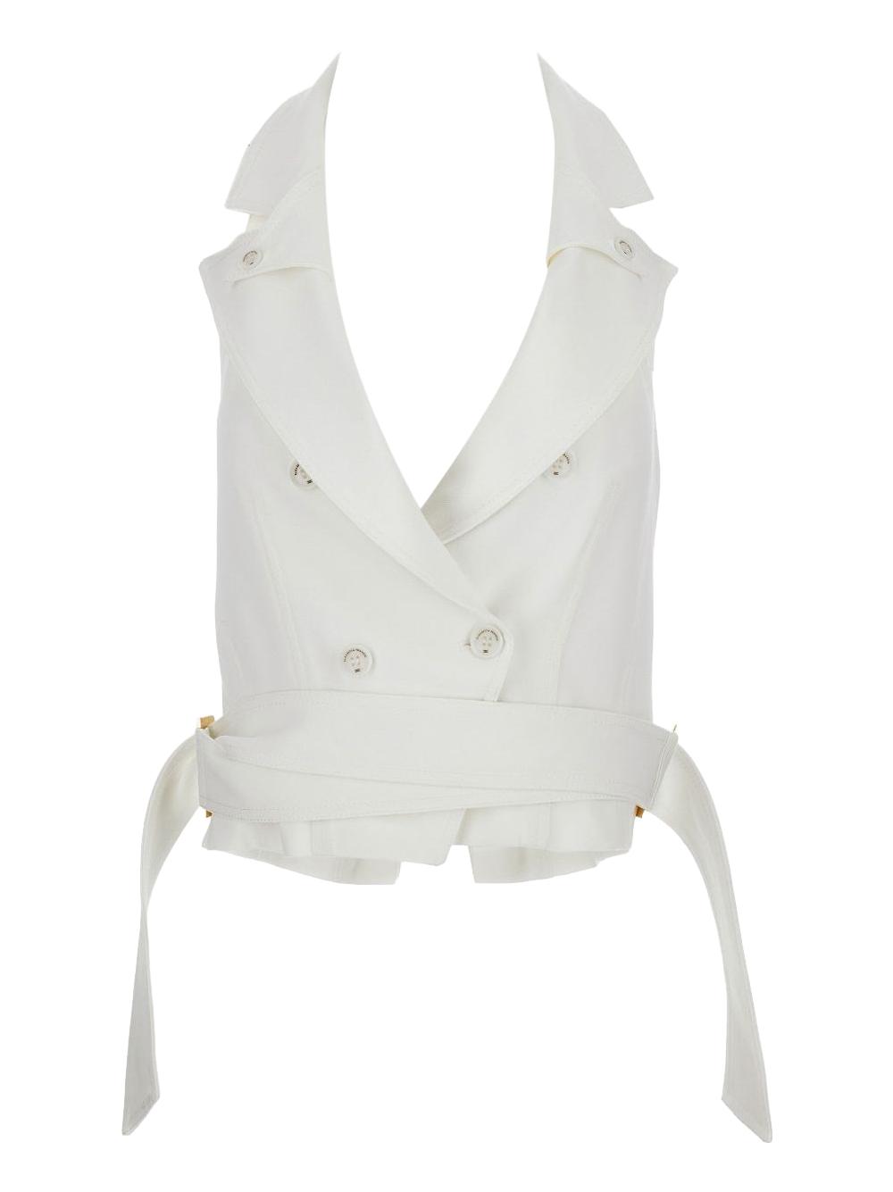 THE BRIDGE laminated-leather crossbody bag