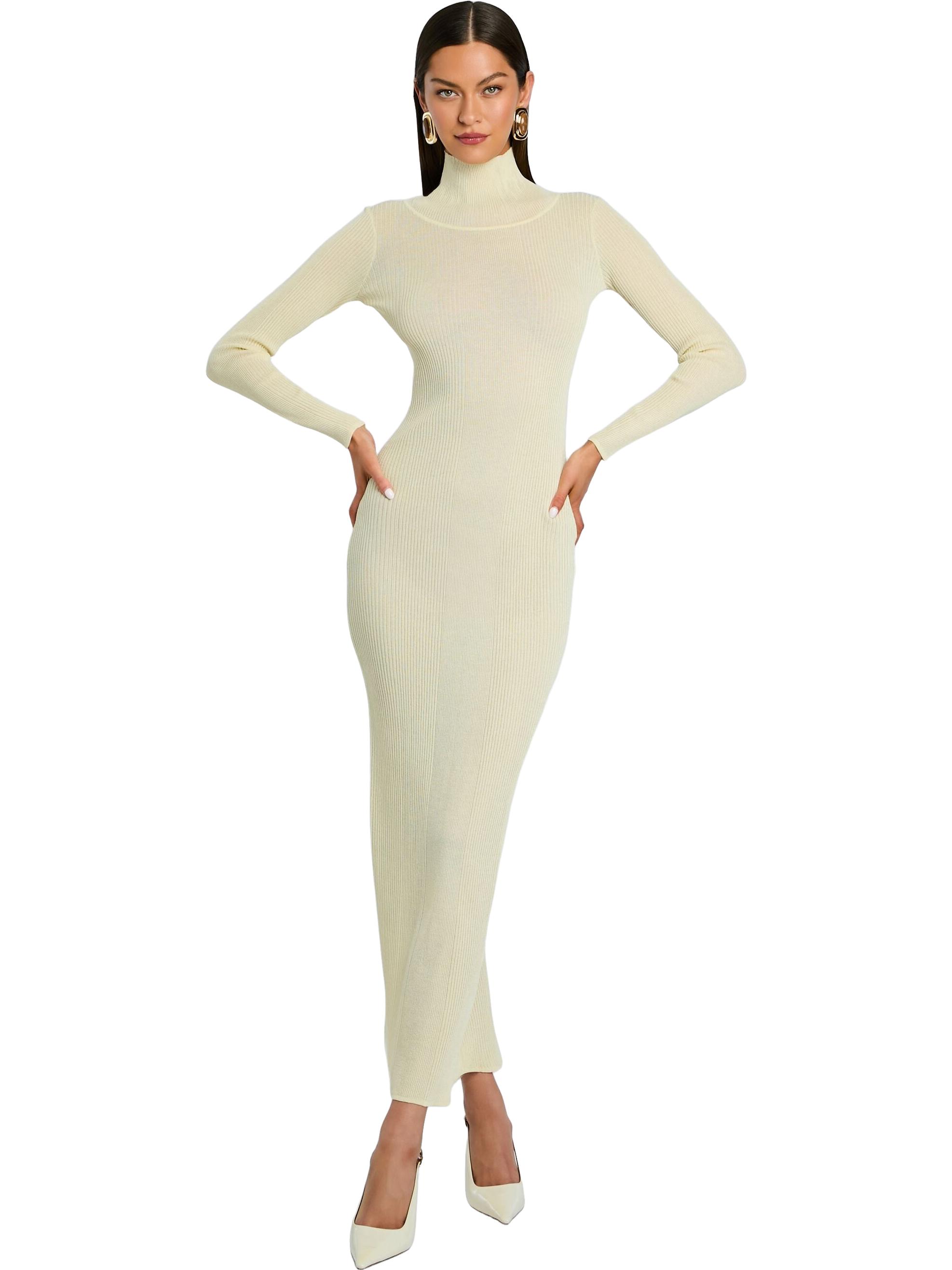 SEROYA Maurice Knit Maxi Dress