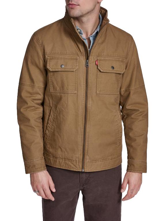 LEVI'S Slub Cotton Military Jacket