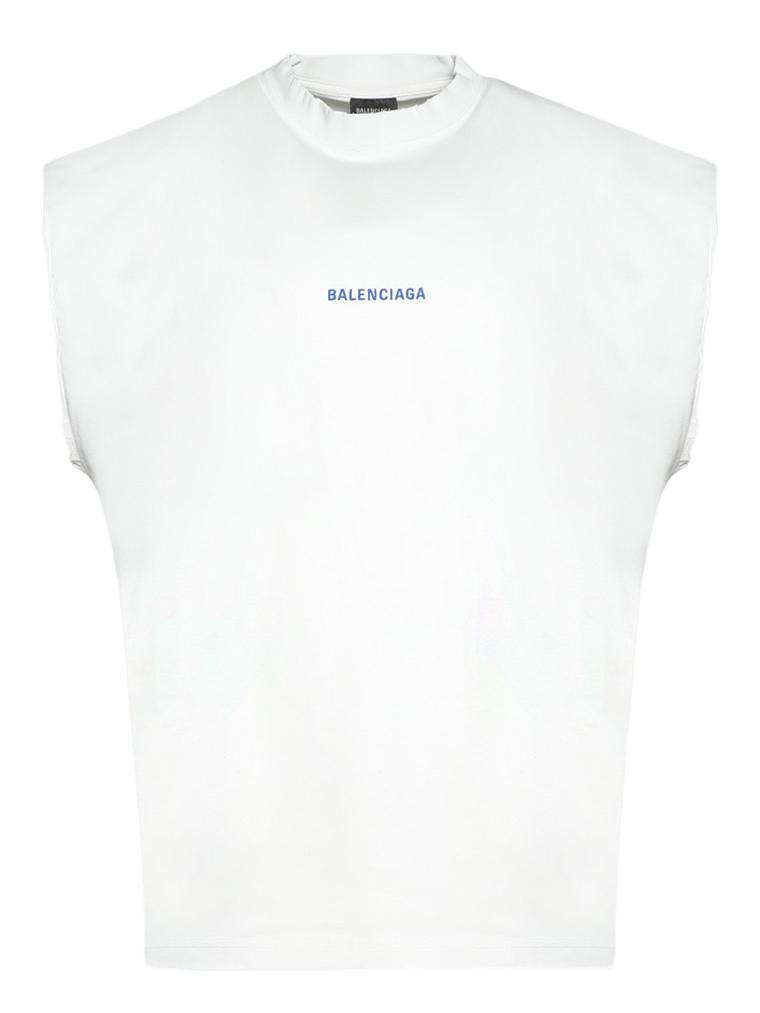 Balenciaga Inside Out Sleeveless T-Shirt In Black - 30% Off