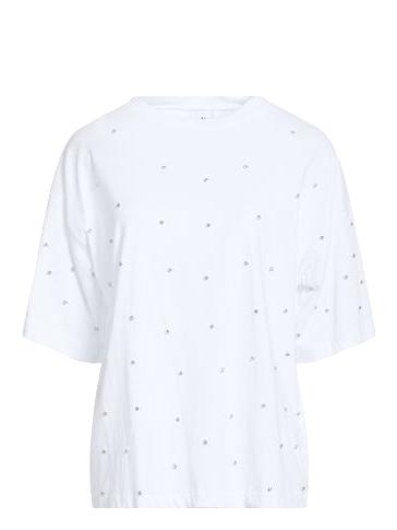 ALPHA STUDIO T-shirt with Appliqués