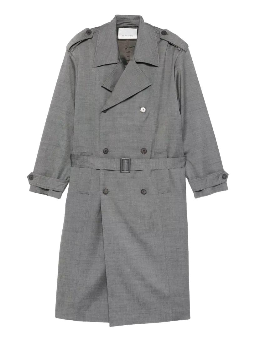 THE FRANKIE SHOP Double-Breasted Trench Coat