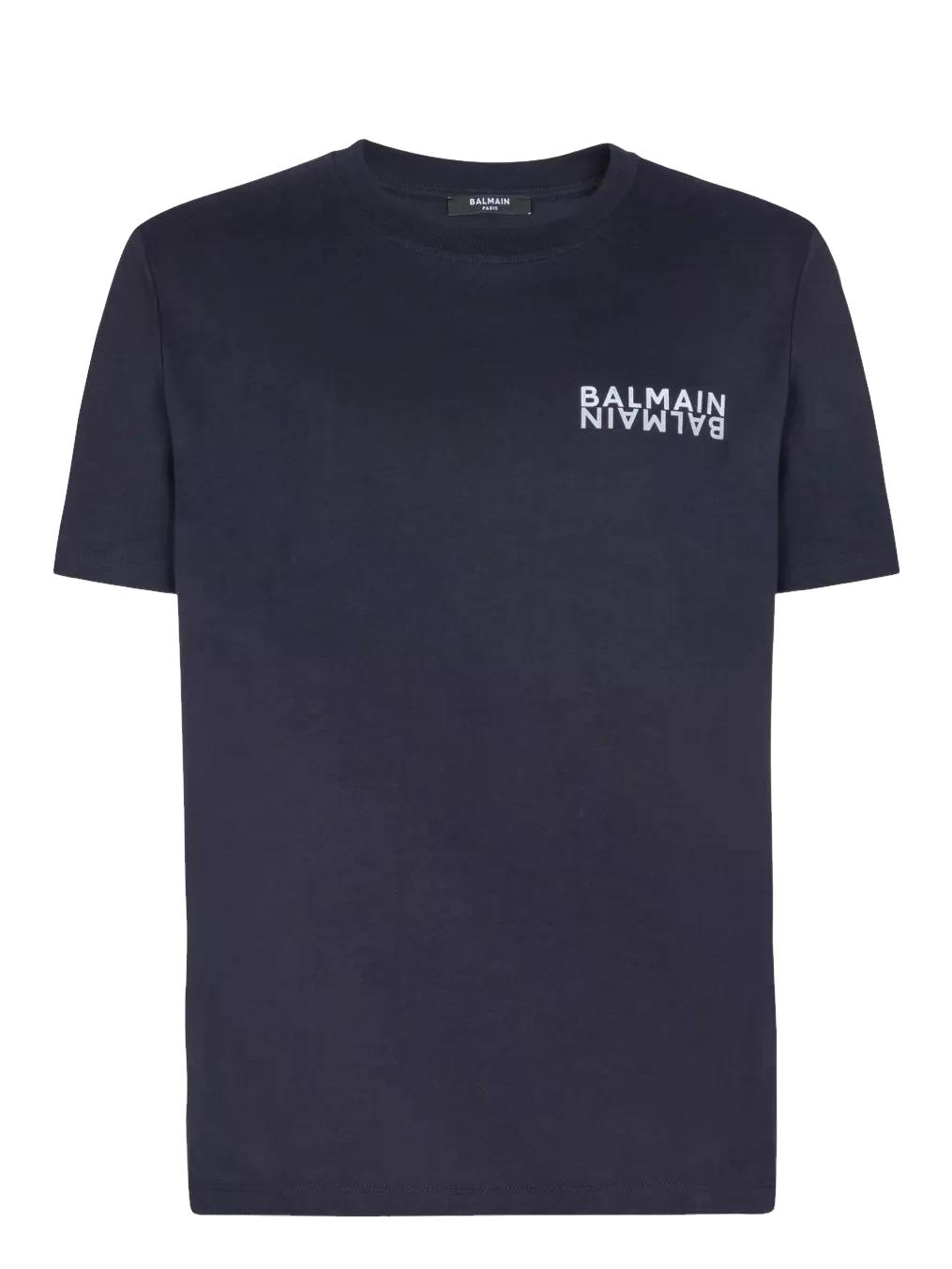 BALMAIN logo-print t-shirt
