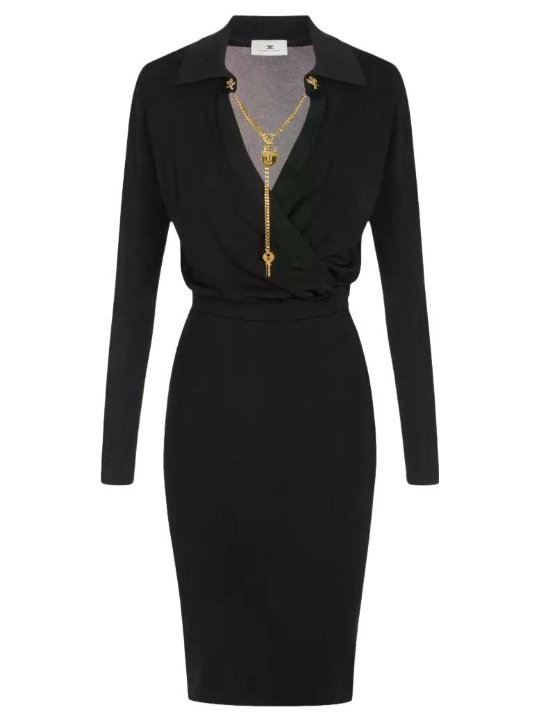 LOEWE Loewe Chain Shirt Dress in Silk