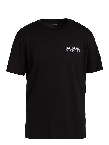 BALMAIN man t-shirt white size xl cotton