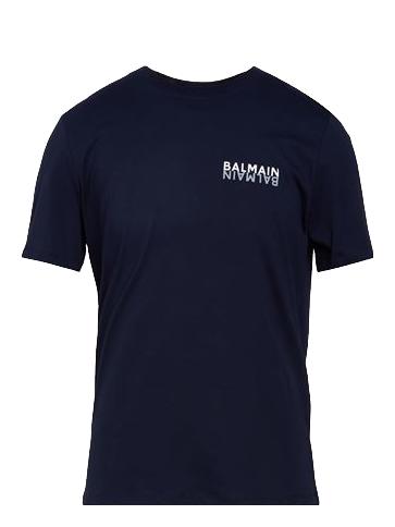BALMAIN man t-shirt white size xl cotton
