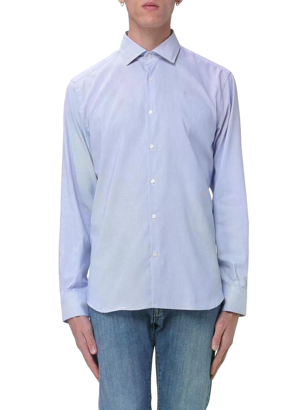 BROOKSFIELD striped cotton shirt