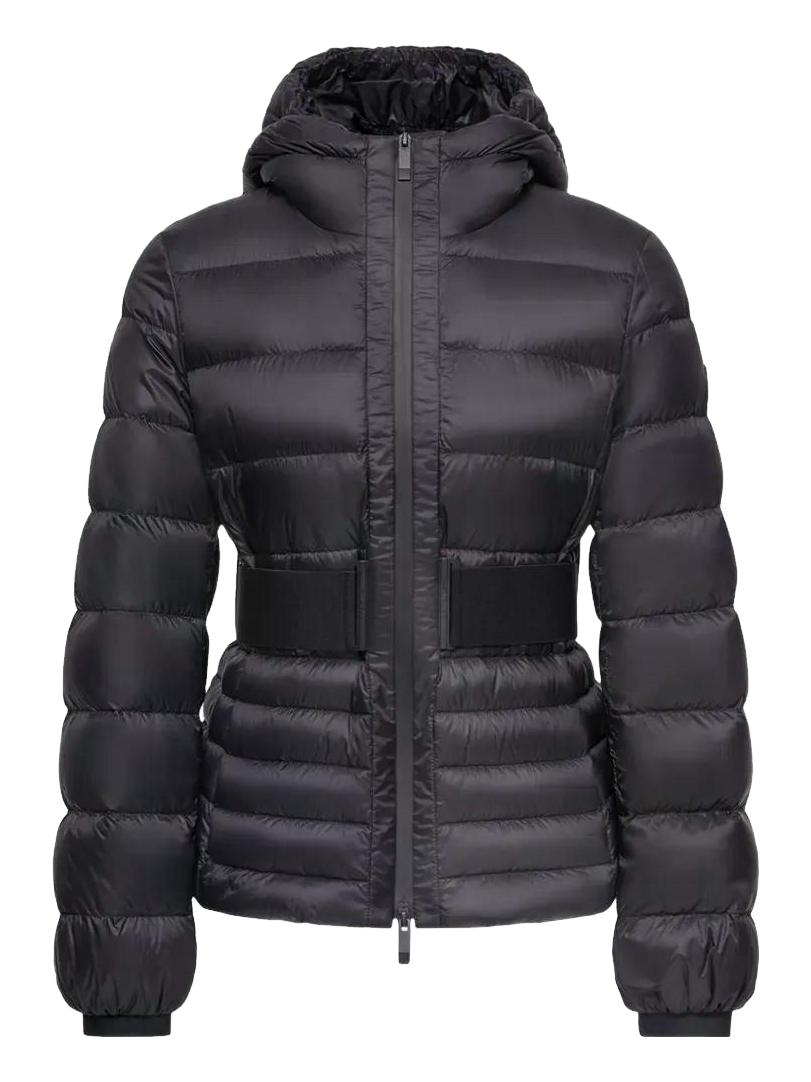 MONCLER Padded Jacket with Belted Waist