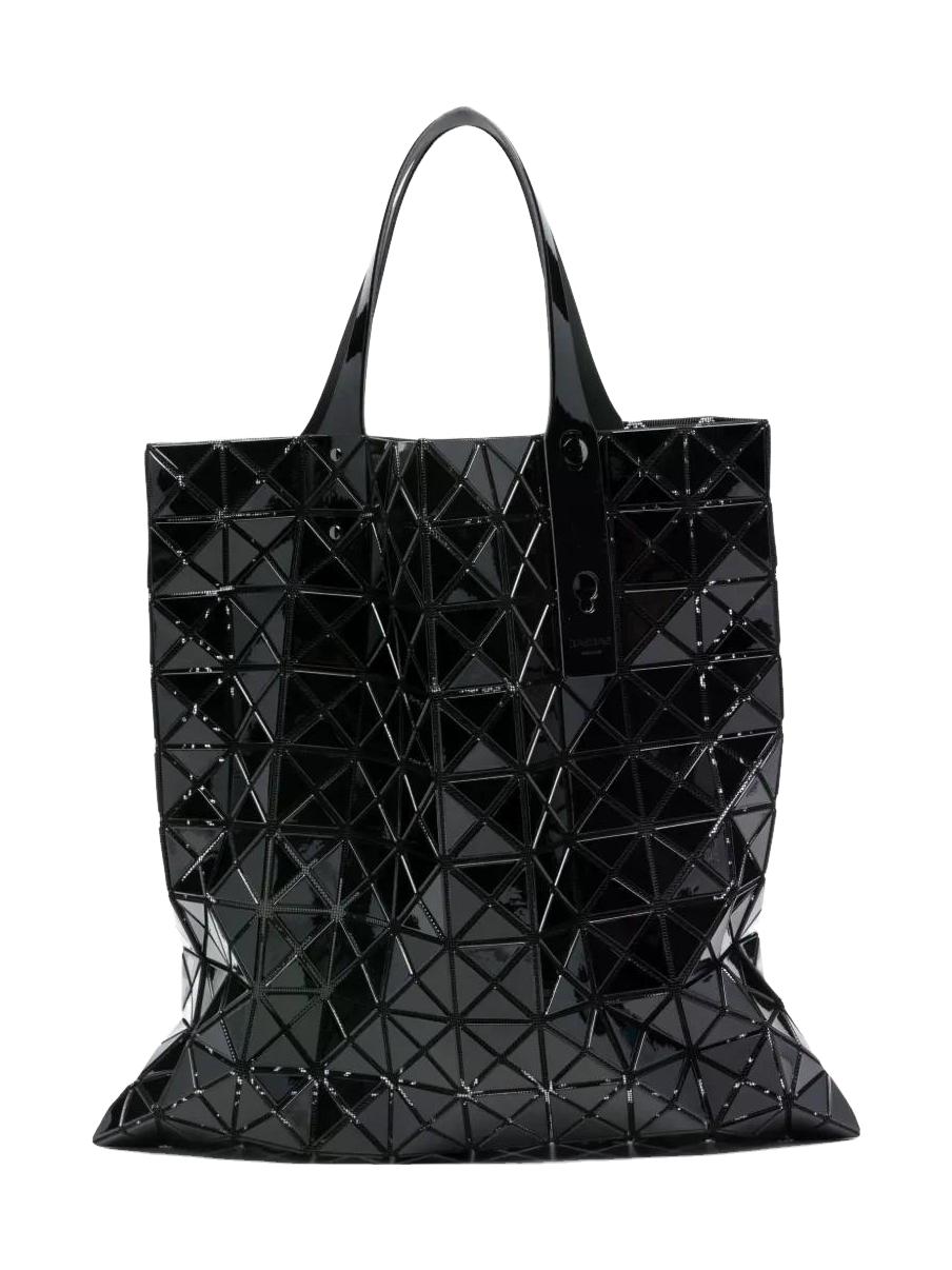 ISSEY MIYAKE Geometric-Pattern Tote Bag