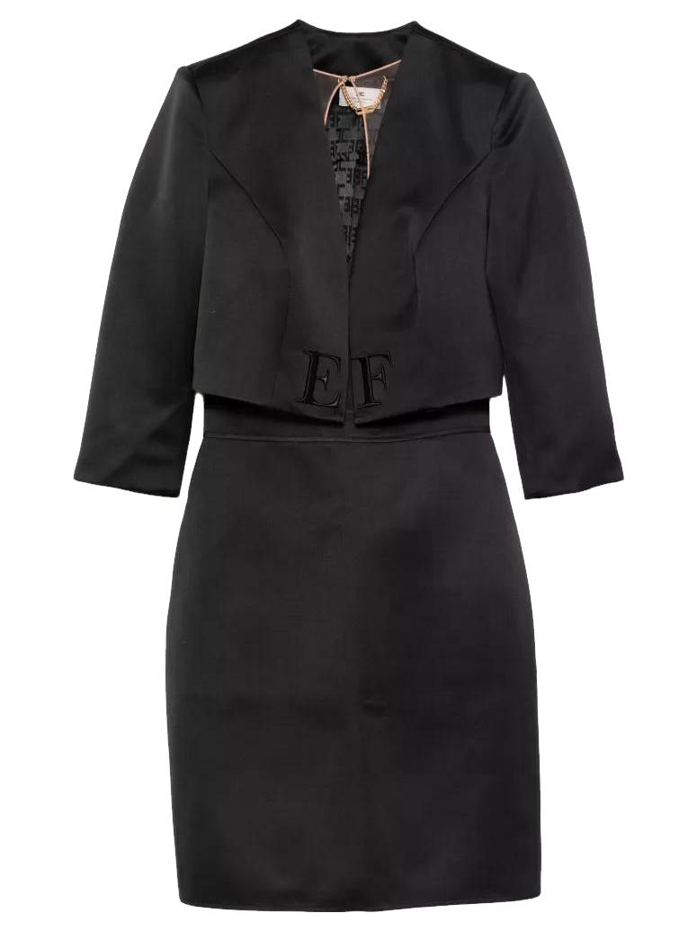 ELISABETTA FRANCHI Appliqué Dress
