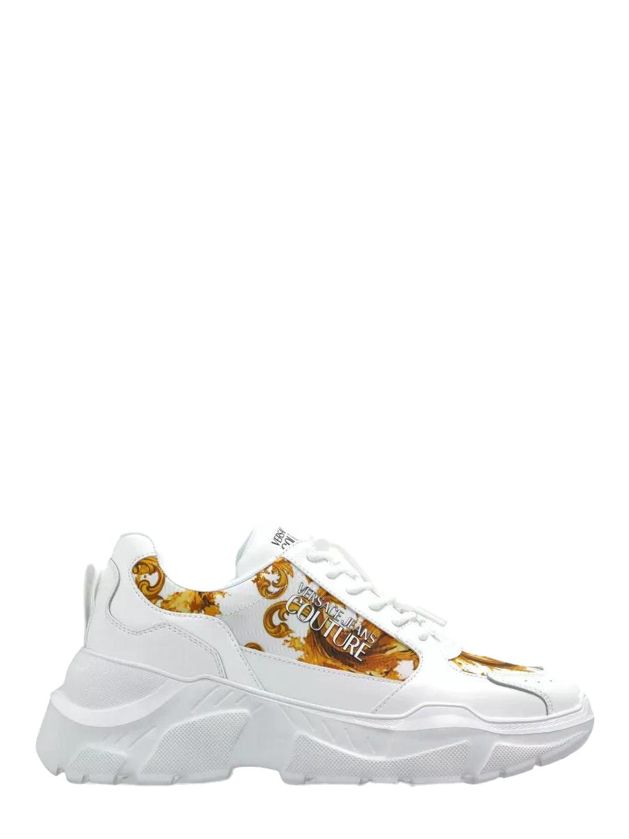 VERSACE Baroque Lace-Up Sneakers