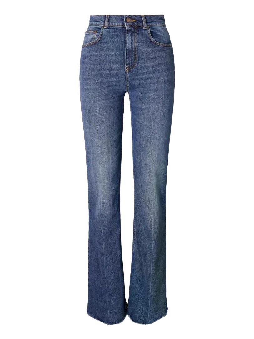 TORY BURCH Tory Burch Frayed Bootcut Jeans