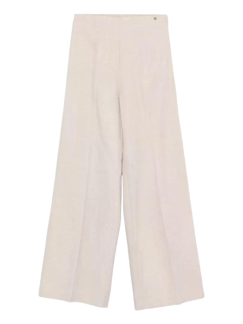 HERNO Logo-Plaque Trousers