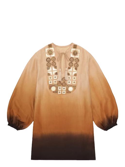 MAX MARA Max Mara Virgin Wool Logo Cape with Belt