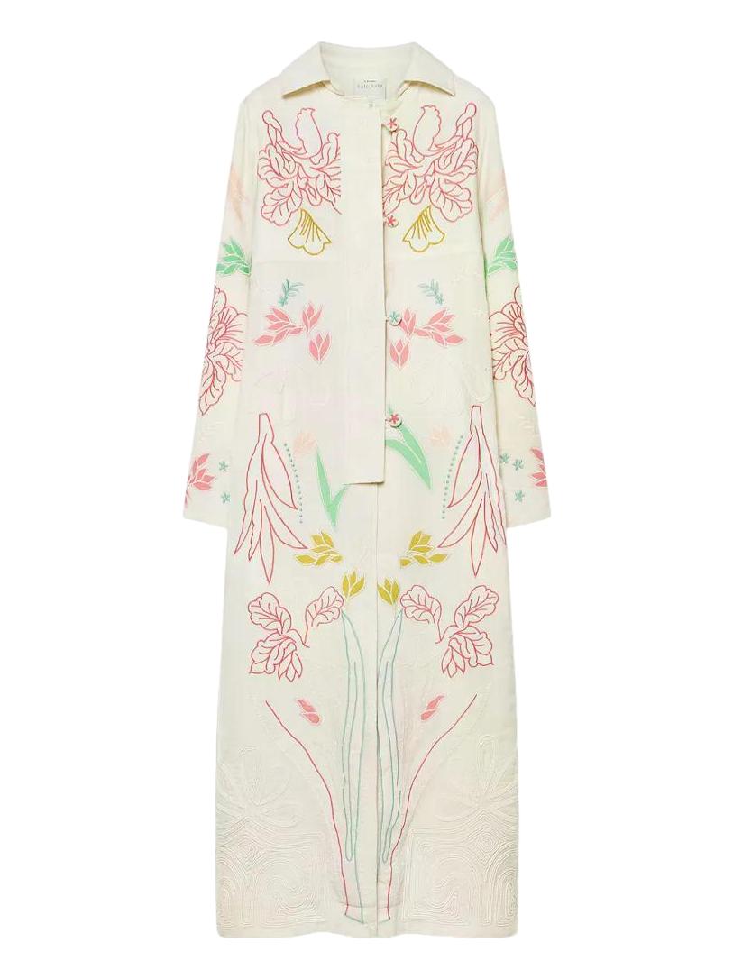ETRO ETRO Small Leather Vela Bag with Threading and Floral Motif