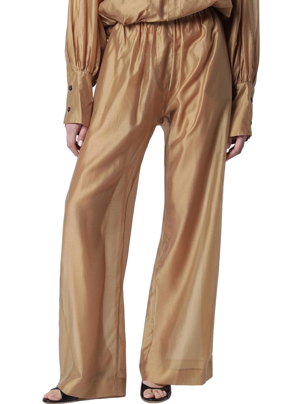 KHAITE KHAITE Jaylin Crinkled-Voile Shirt