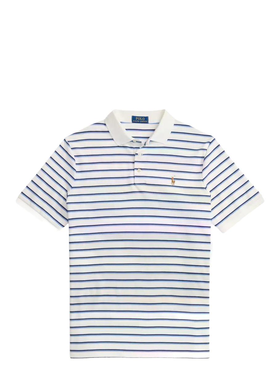 POLO RALPH LAUREN striped logo polo shirt