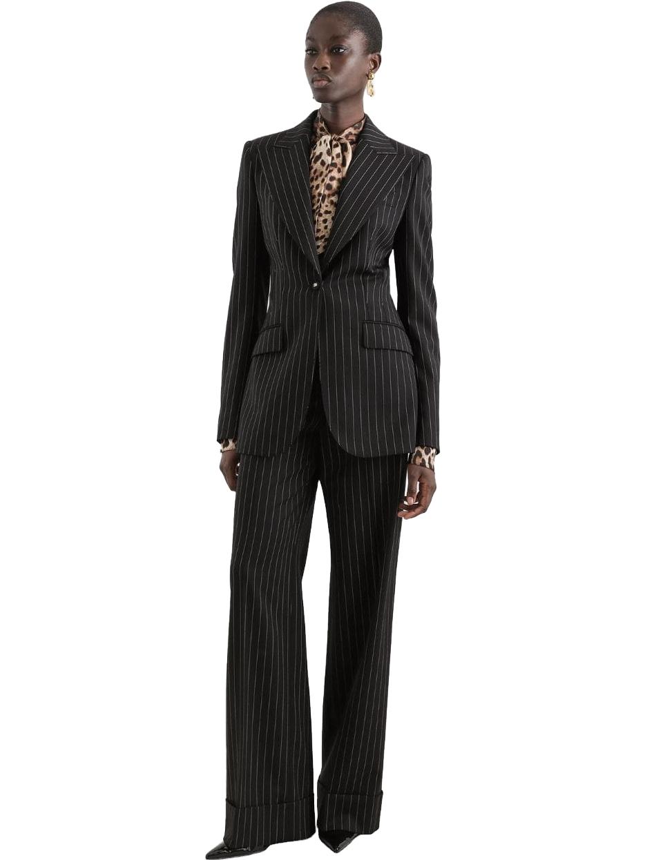 DOLCE & GABBANA Leopard-Print Satin Shirt