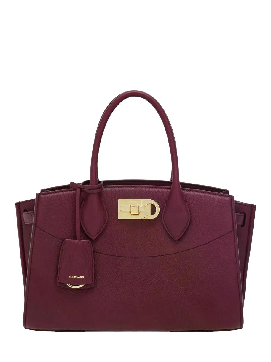SALVATORE FERRAGAMO Studio Top Handle Bag