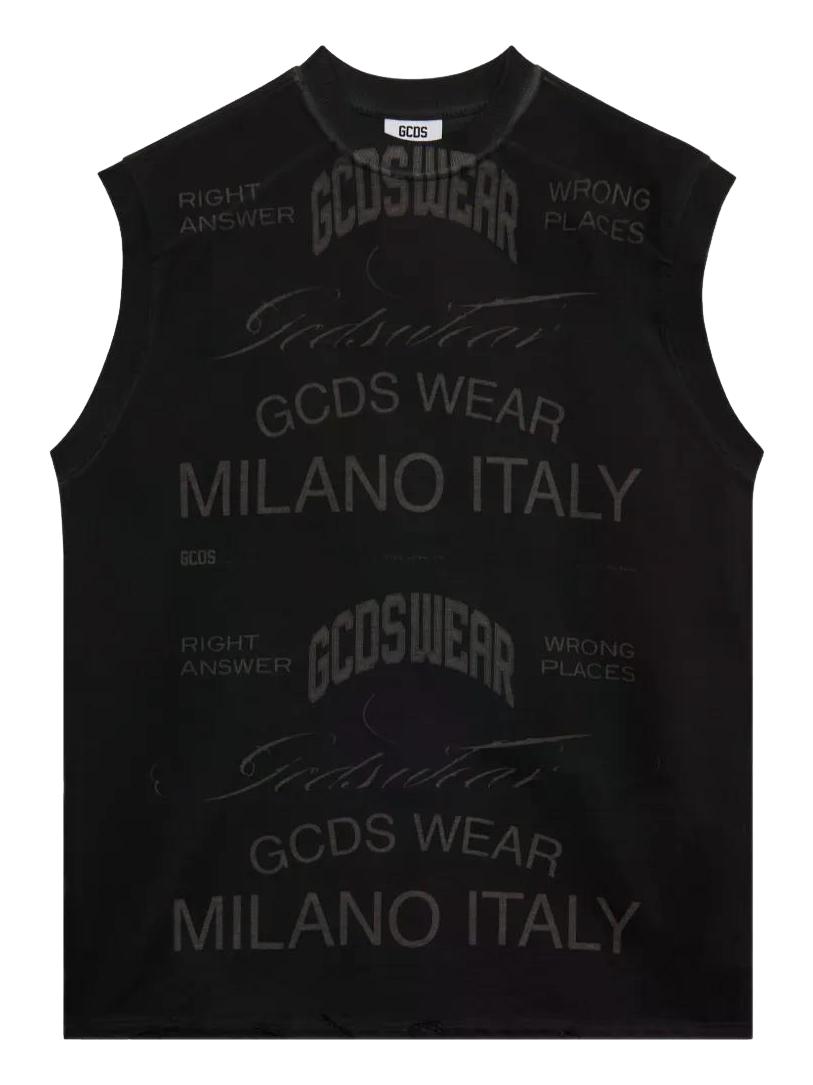 GCDS Printed Vest