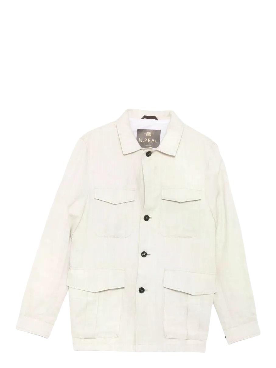 N.PEAL herringbone jacket