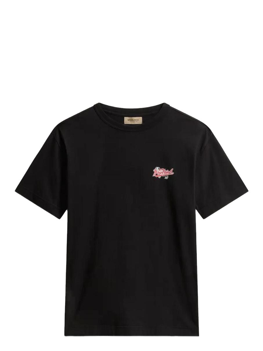WOOLRICH logo crew-neck t-shirt