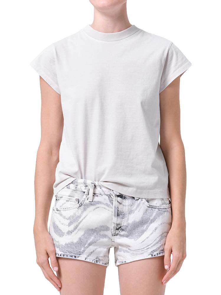 AGOLDE Bryce Cap Sleeve Tee
