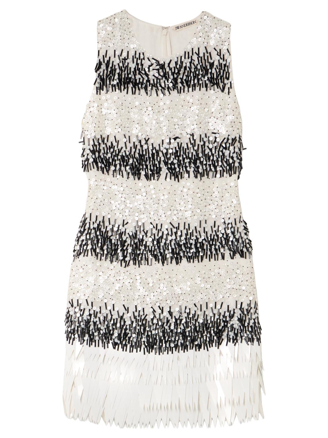 JW ANDERSON Embellished Chiffon Mini Dress